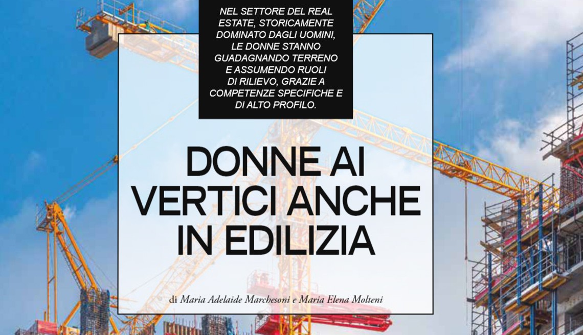 “Donne ai vertici anche in edilizia”, le socie Valeria Falcone e ...